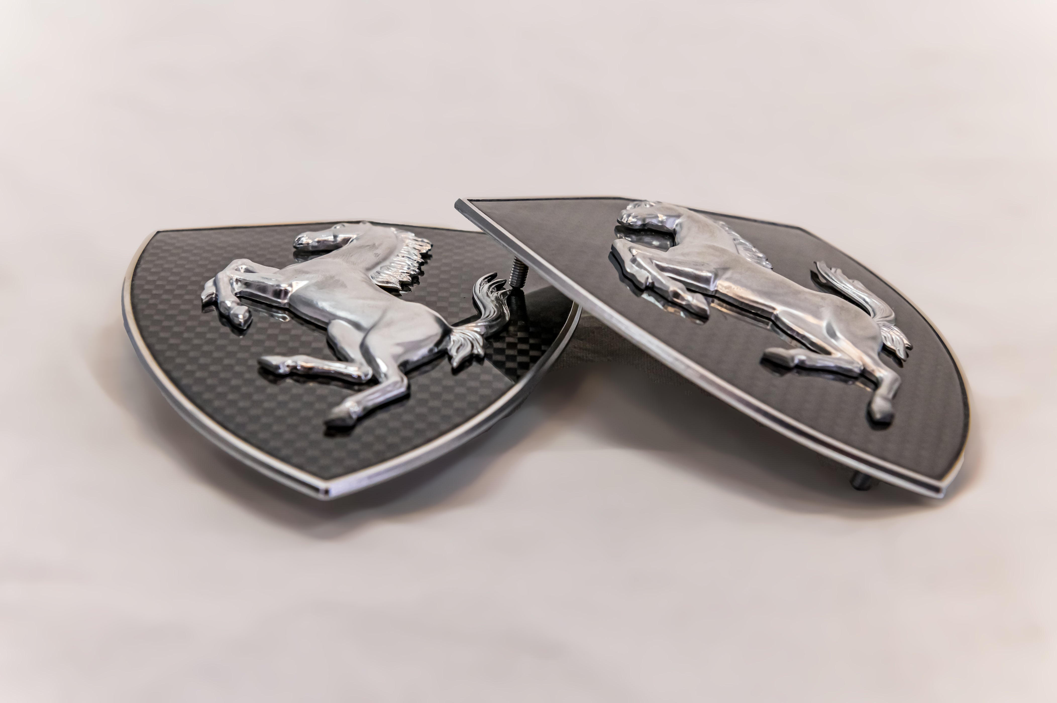 OEM Ferrari Carbon Fiber Fender Shields F430, 360, 458 — Boch Exotics ...