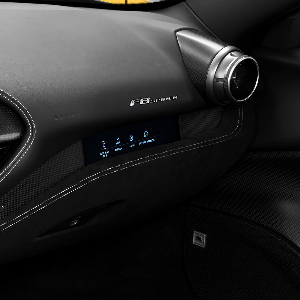 Ferrari Passenger display — Boch Exotics Pro Shop