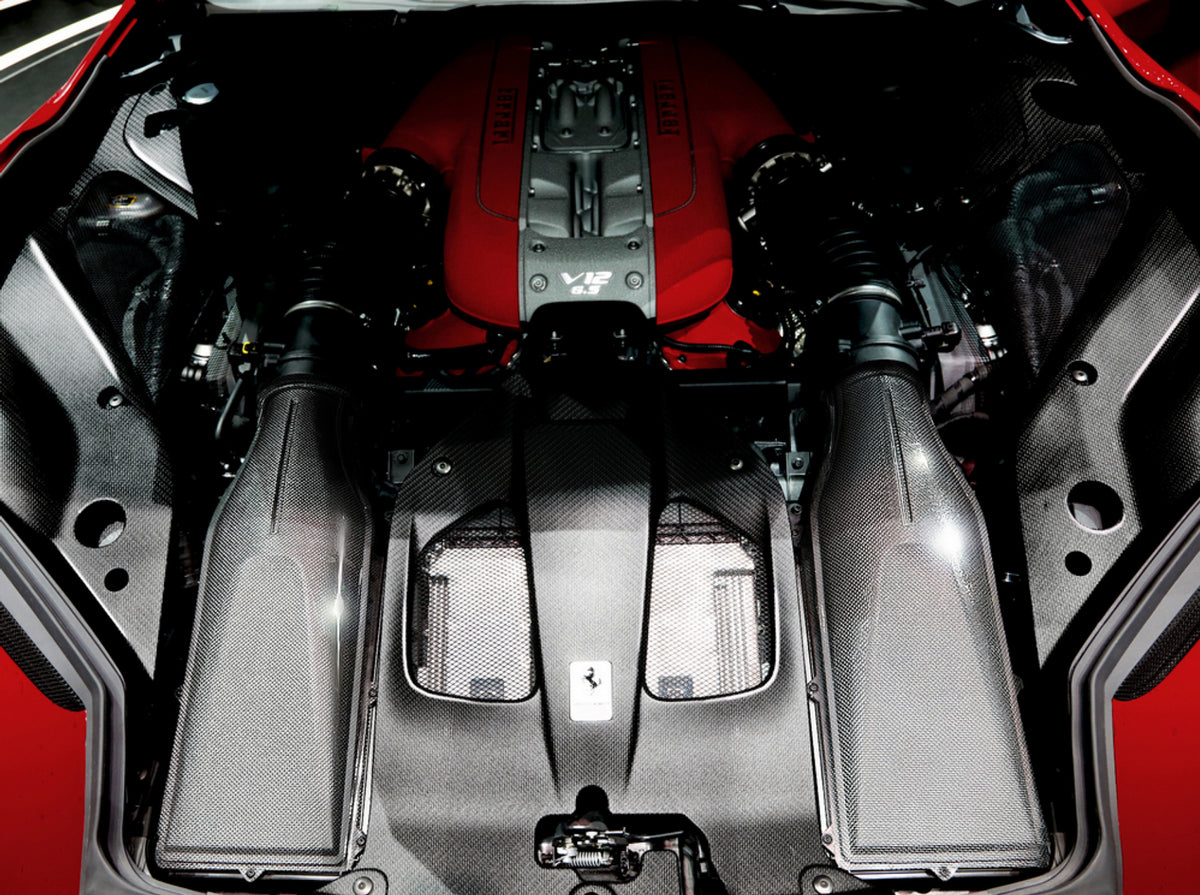 812 Superfast Carbon Fiber Engine Compartment Shields — Boch Exotics ...